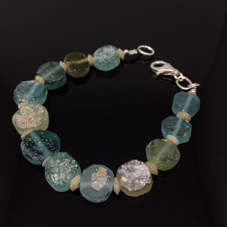 Roman Glass Bracelet - Roman Glass Jewelry - Historical Jewelry ...