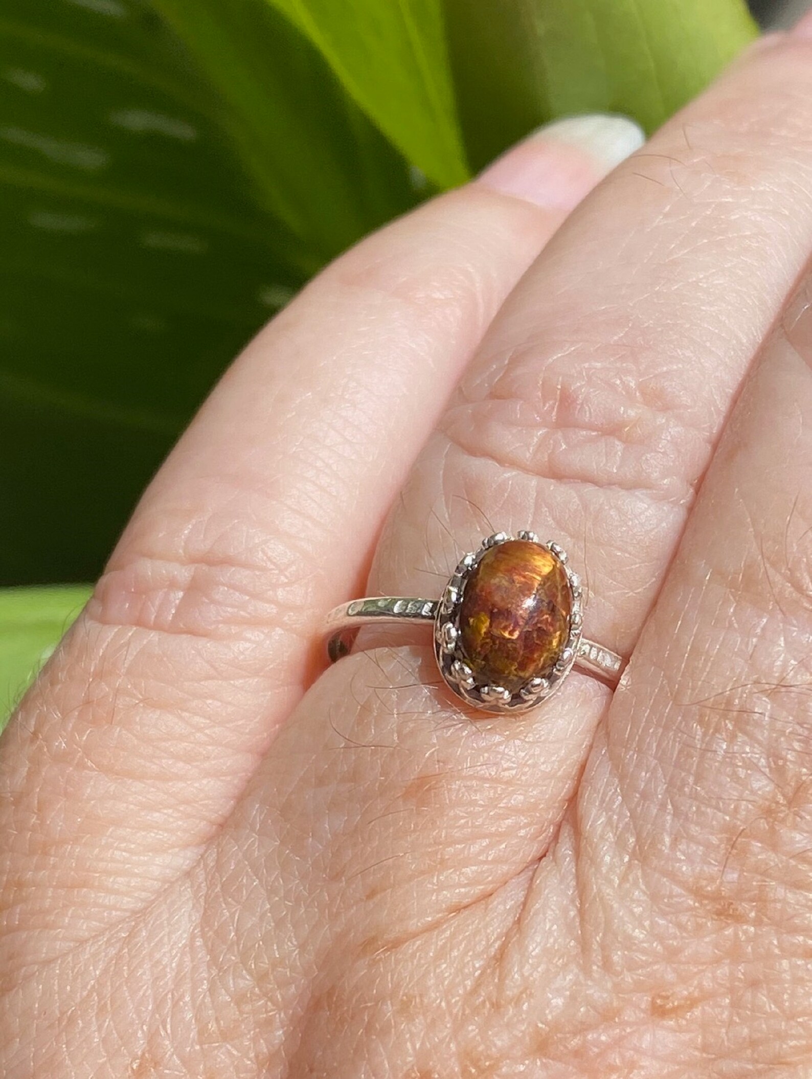 Pietersite Ring Pietersite Jewelry Brown Jewelry Dainty | Etsy