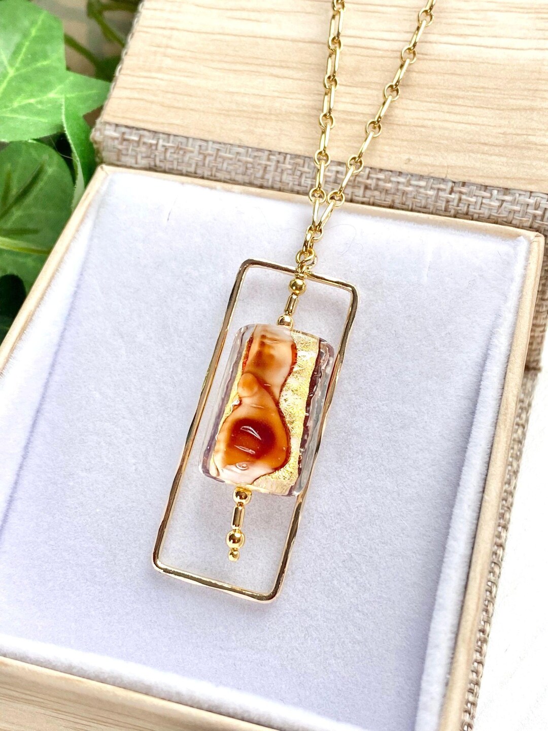 Venetian Glass Pendant Necklace - Venetian Jewelry - Italian Glass ...