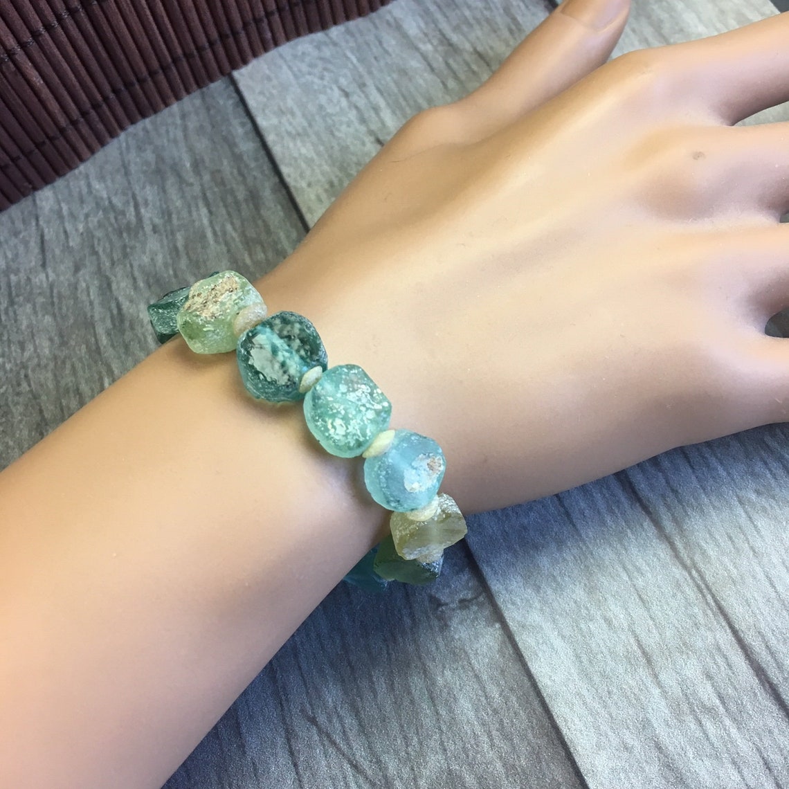 Roman Glass Bracelet - Roman Glass Jewelry - Historical Jewelry ...