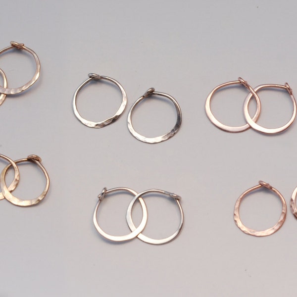 Small Gold Hoops - Etsy