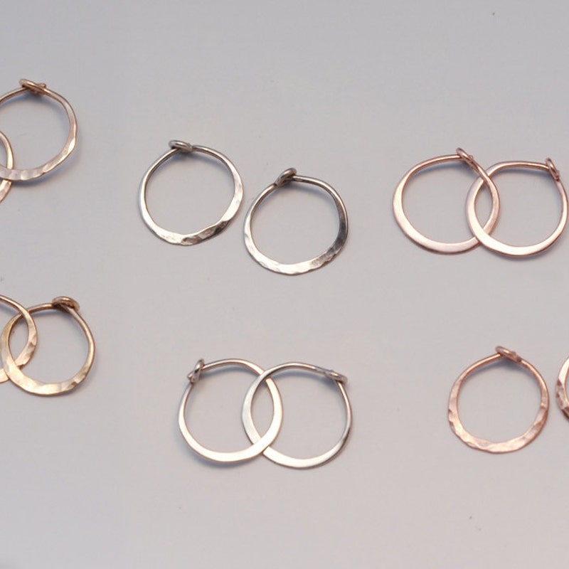 Small Gold Hoop Earrings - Etsy