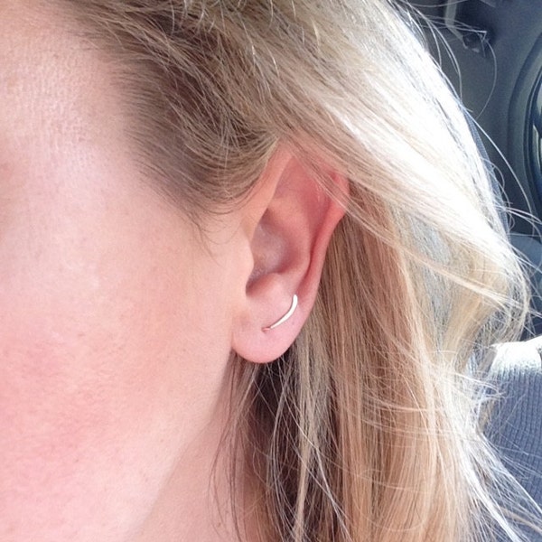 Curved Ear Crawlers - Etsy