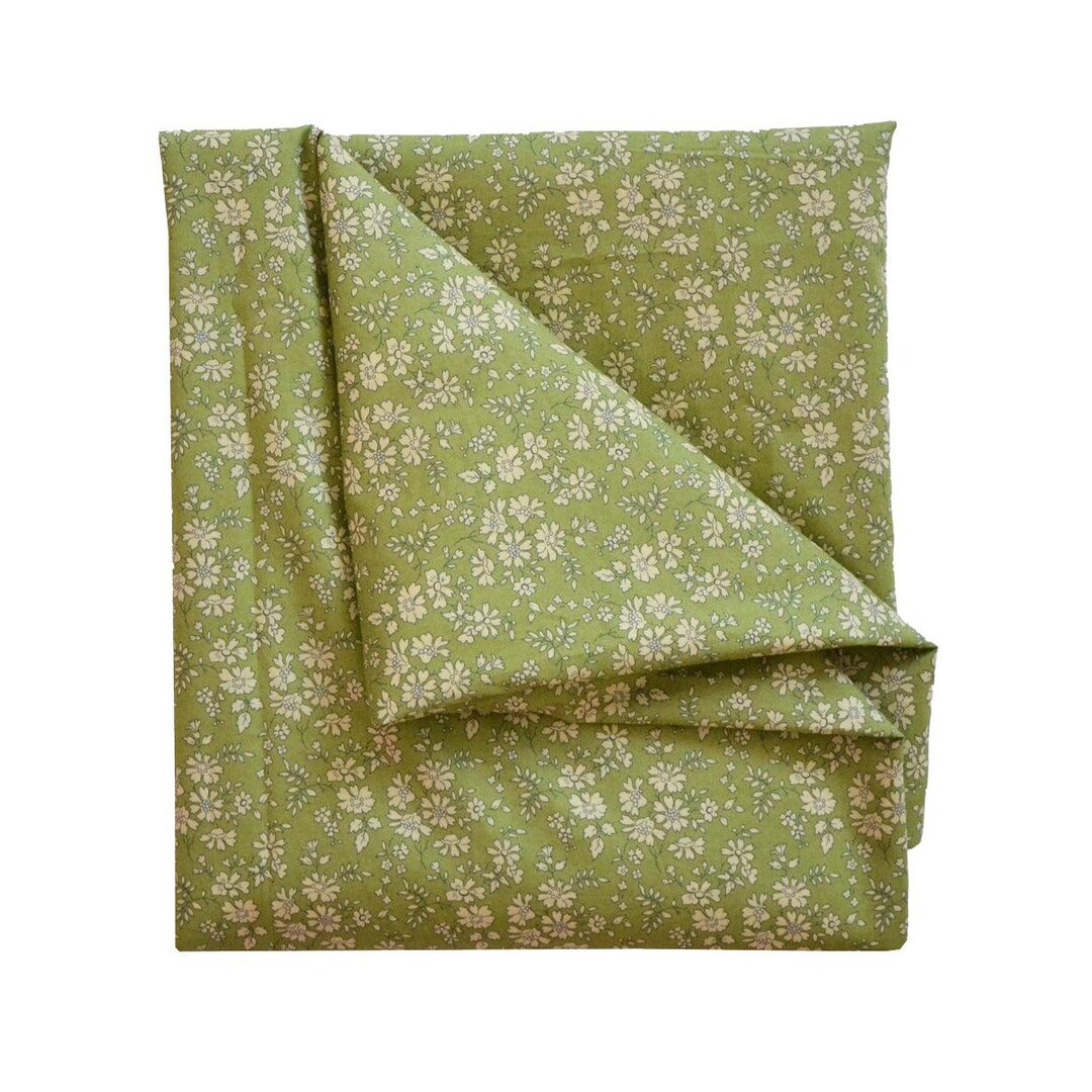 Flat Top Sheet Made With Liberty Fabric Capel Pistachio - Etsy