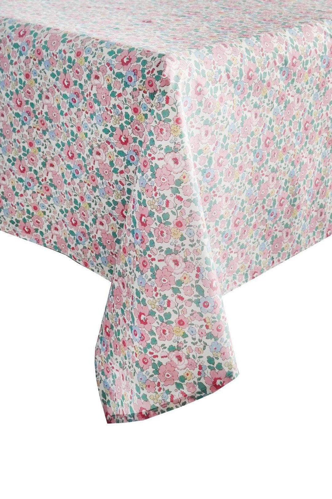 Tablecloth Made With Liberty Fabric Betsy Candy Floss - Etsy