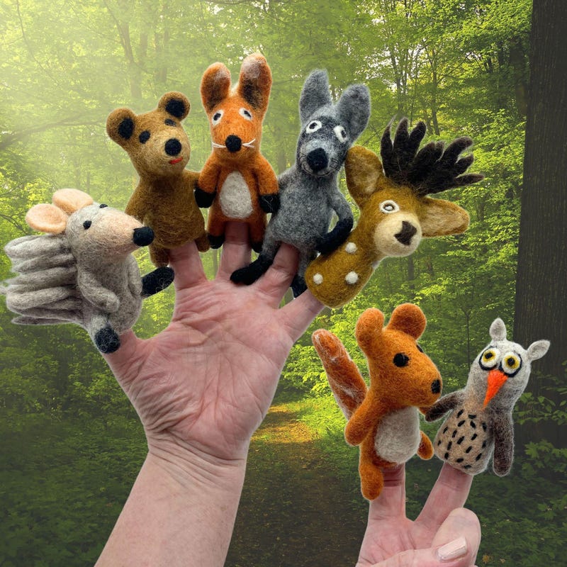 Finger Puppets - Etsy