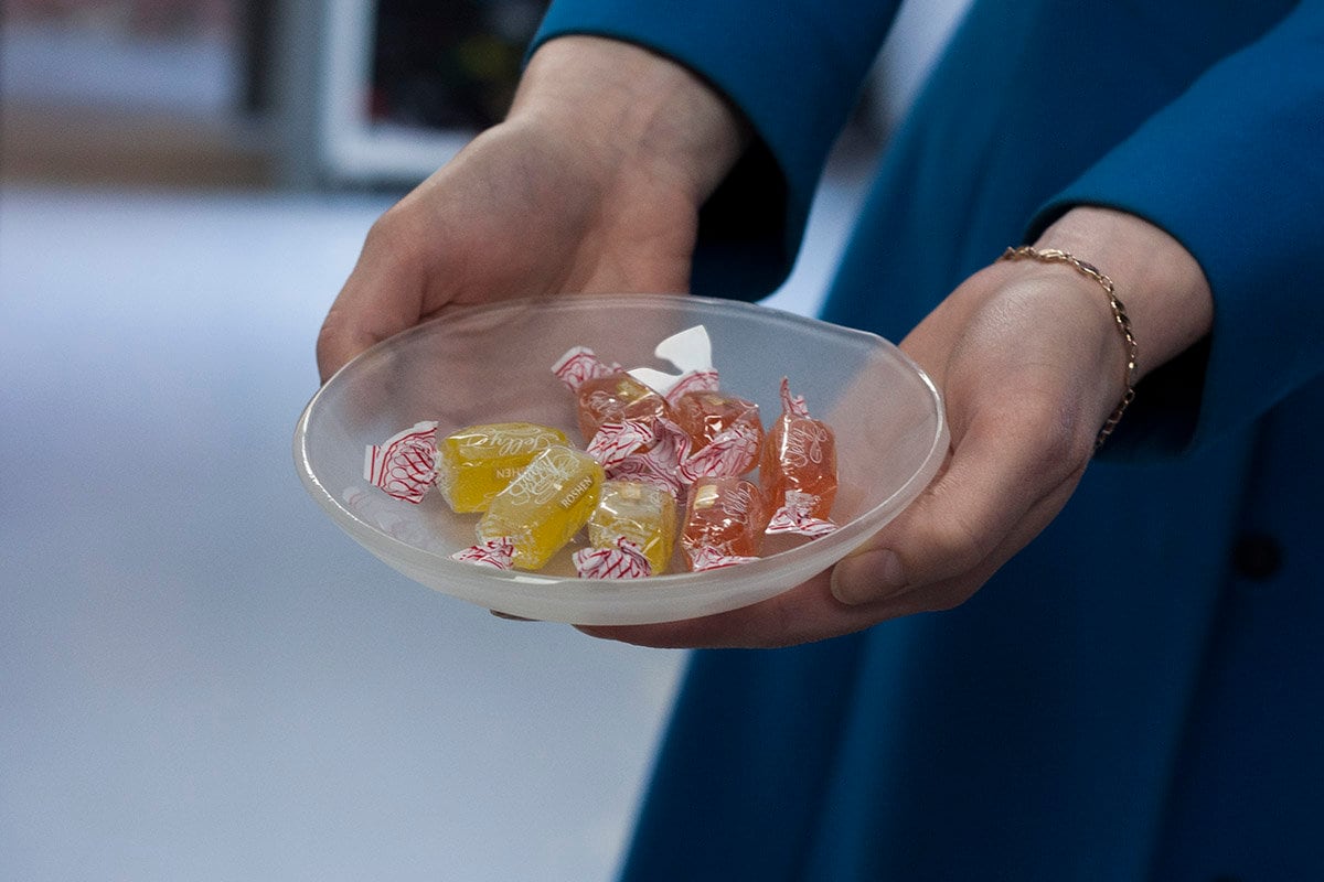 Set of 8 Clear Glass Plates Recycled Glass Plates Zero Waste | Etsy