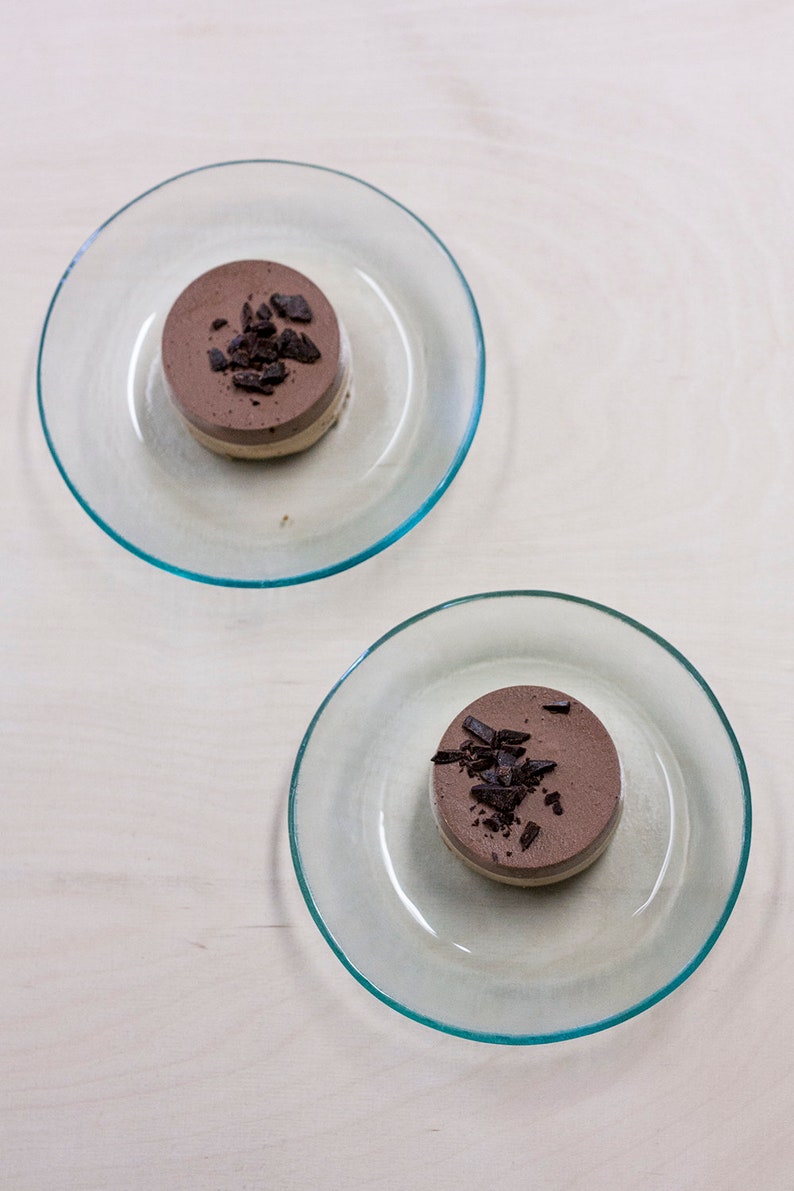 Set of 8 Clear Glass Plates Recycled Glass Plates Zero Waste - Etsy