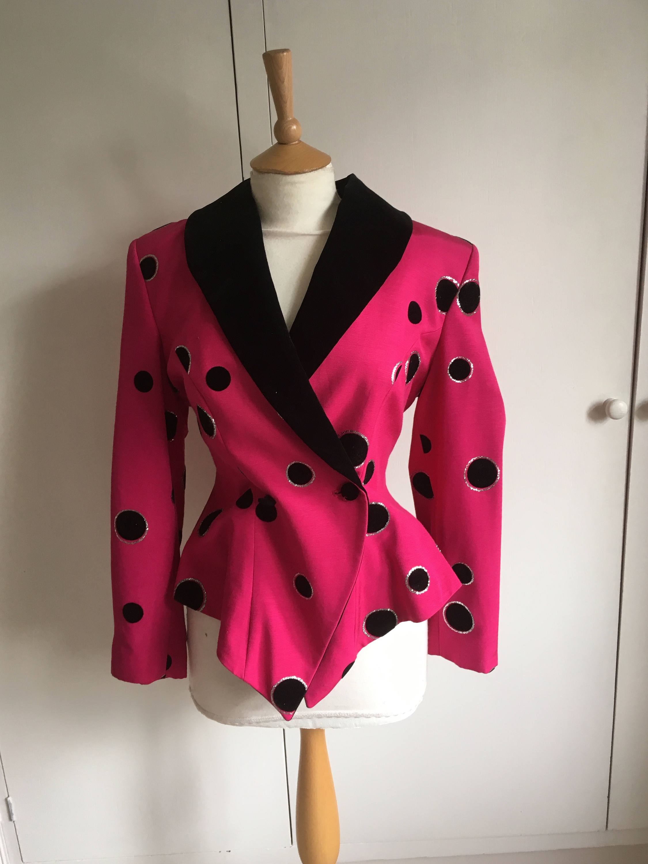 Stunning Hot Pink Vera Mont Ring Master/dinner Jacket Size 38 - Etsy