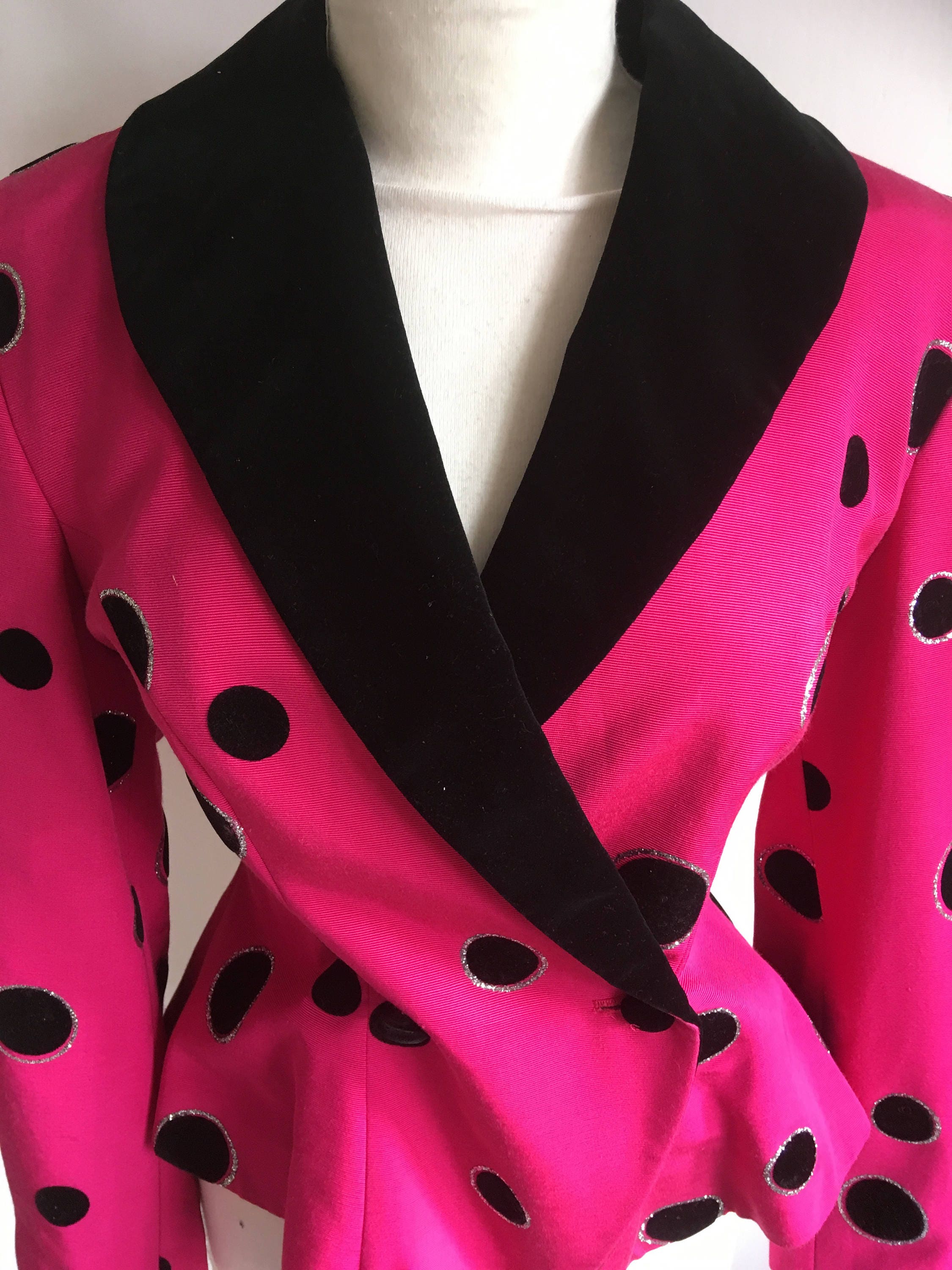 Stunning Hot Pink Vera Mont Ring Master/dinner Jacket Size 38 - Etsy
