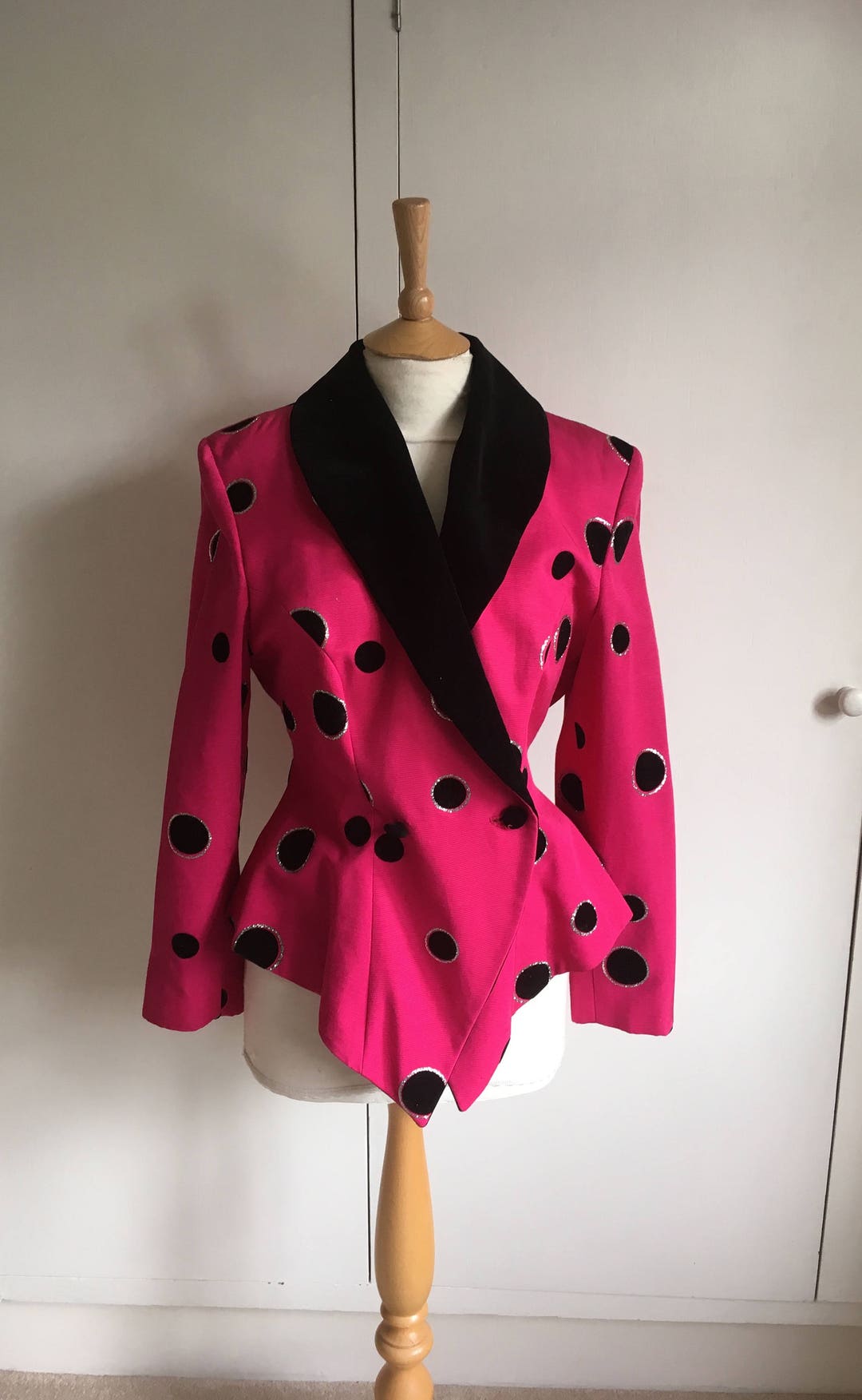 Stunning Hot Pink Vera Mont Ring Master/dinner Jacket Size 38 - Etsy