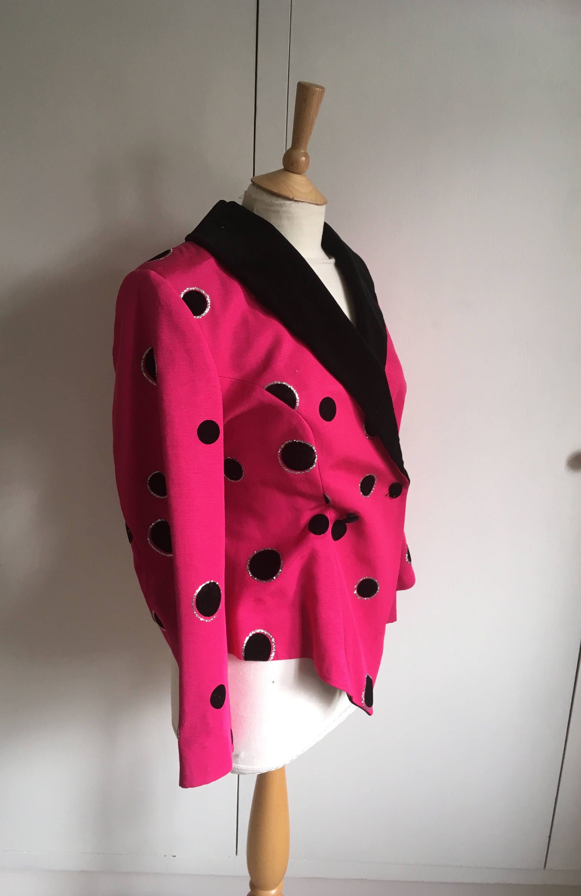 Stunning Hot Pink Vera Mont Ring Master/dinner Jacket Size 38 - Etsy