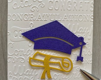 Lsu Graduation Invitation - Etsy