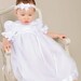 Clarice Christening Gown, Baptism Gown, Blessing Gown for Baby Girls ...