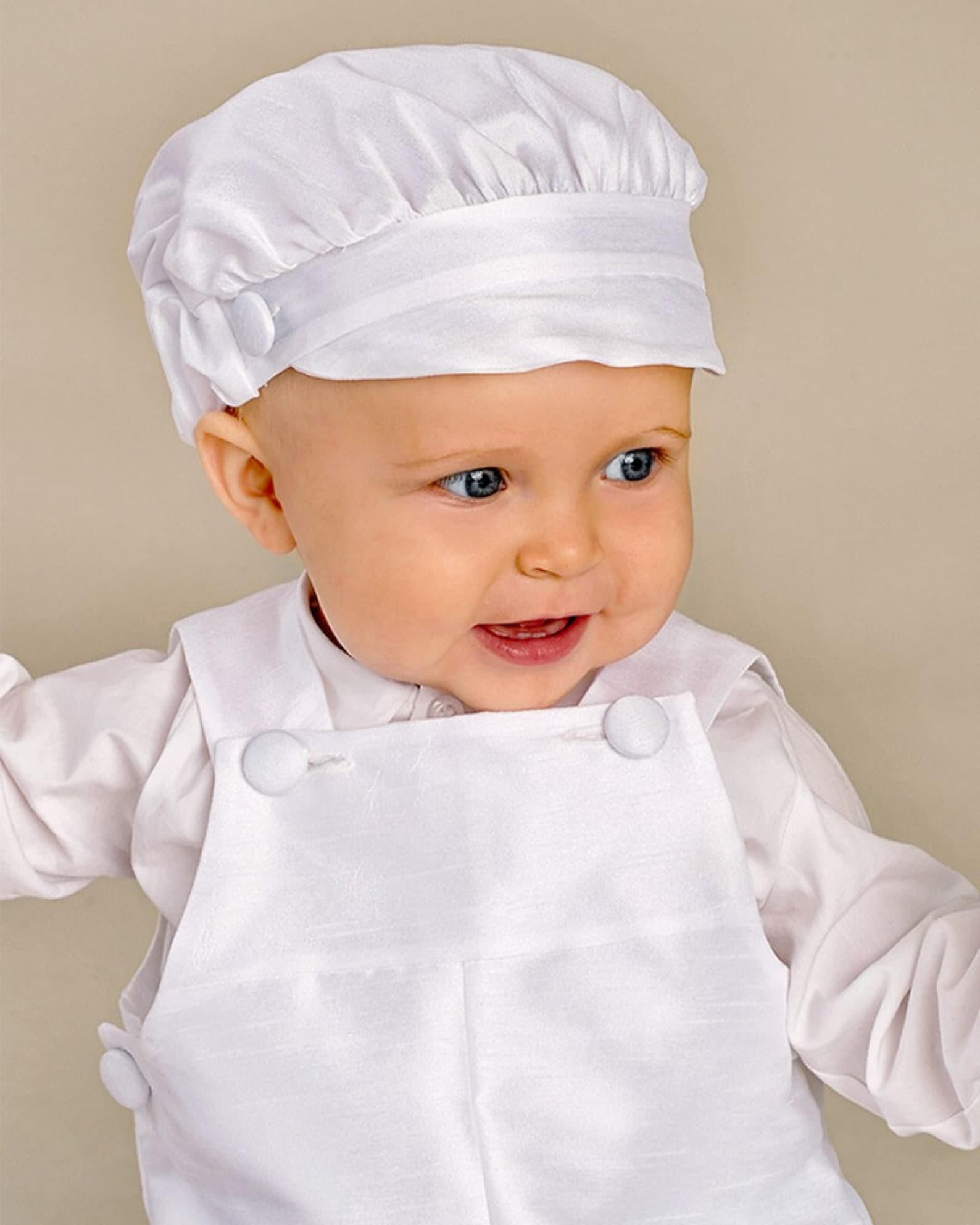 Jonathan Boy's Christening, Baptism, Blessing Outfit, Overall Pants ...