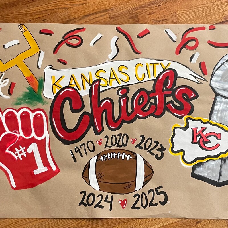 Super Bowl Banner - Etsy