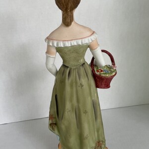 Vintage Rare 15" ARTMARK Originals Victorian Hand Painted Gold Accent ...