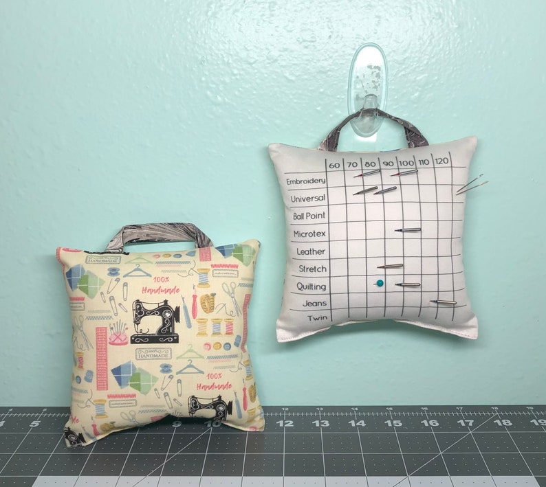Needle Organizing Pin Cushion With Handle - Etsy