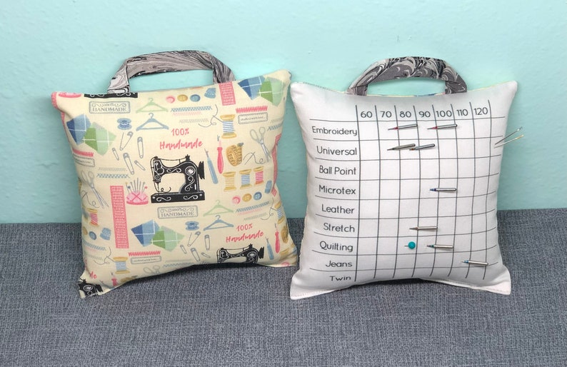 Needle Organizing Pin Cushion With Handle - Etsy