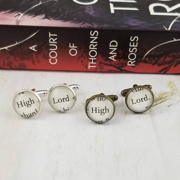 Book Cufflinks - Etsy