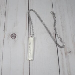 Legendborn Book Page Quotes Pendant- Rectangle, the Line is Law ...