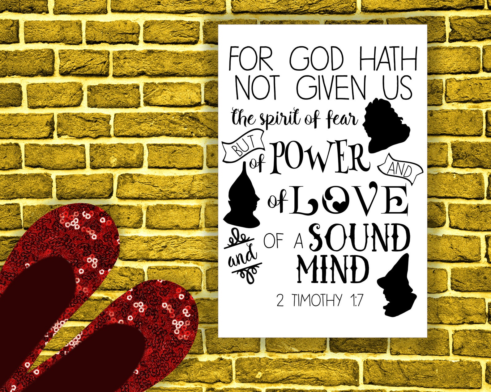 Spirit of Power, Love, & Sound Mind - Etsy