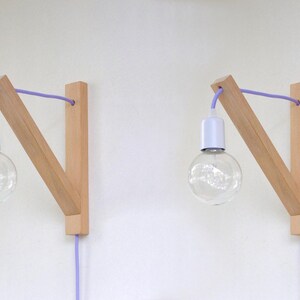 Pair of Wall Lamp, Minimalist Wall Sconce, Minimal Simplicity - Etsy UK