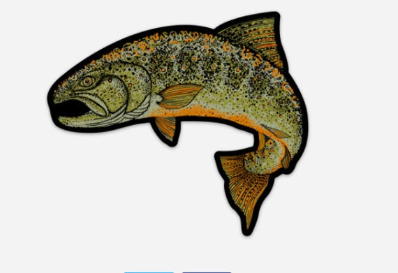 Brooke Trout Spooky Laser Cut Decal Sticker Waterproof Sticker - Etsy