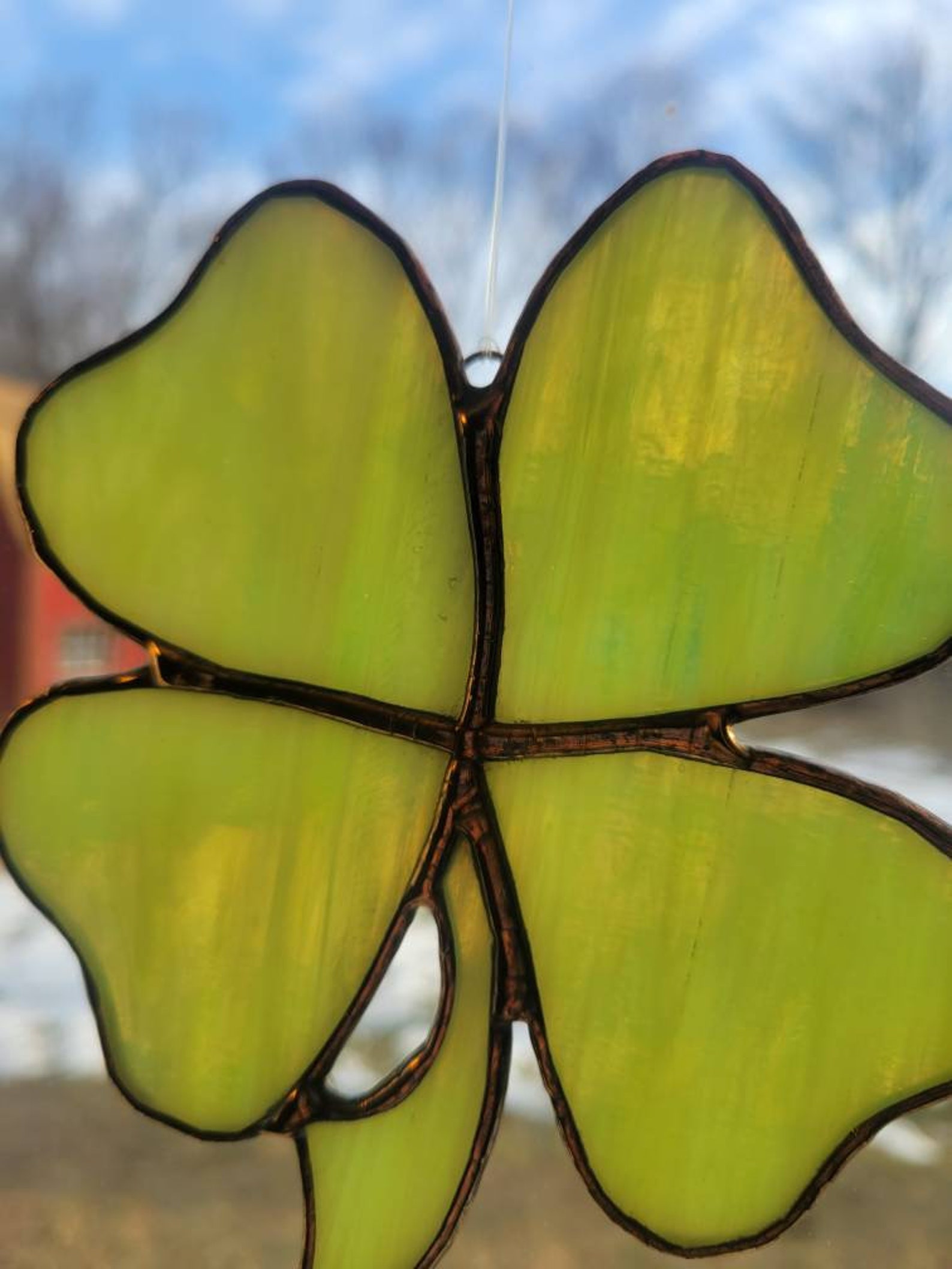 Four Leaf Clover Suncatcher - Etsy