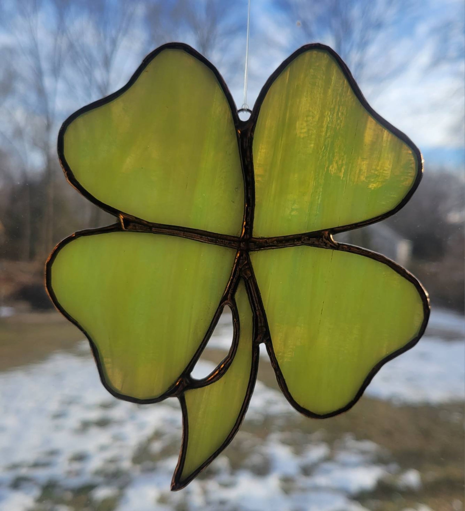 Four Leaf Clover Suncatcher - Etsy