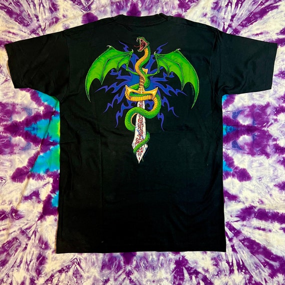 Vintage 90s Goat Devil Skull, Snakes & Knives (Baphom… - Gem
