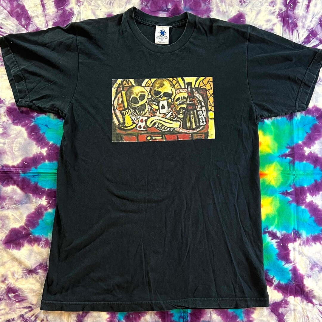 Vintage 00s Max Beckmann Still Life With Three Skulls, 1945 T Shirt by ...
