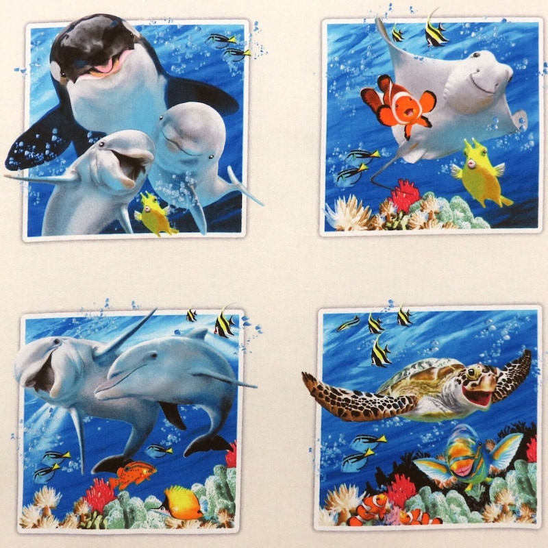 Ocean Quilt Panel - Etsy