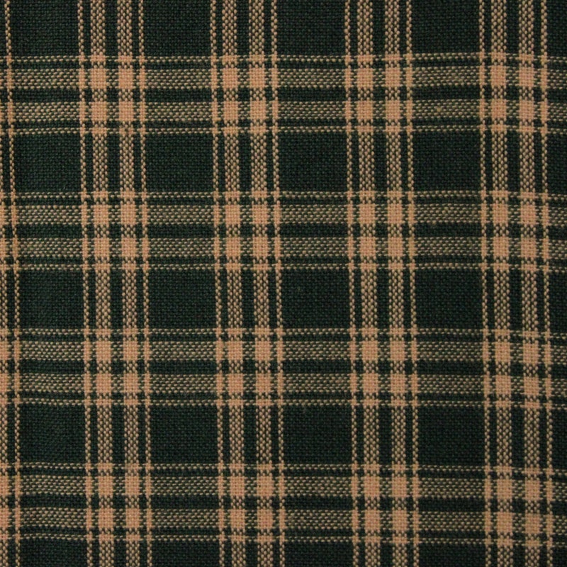 Green Plaid Fabric - Etsy