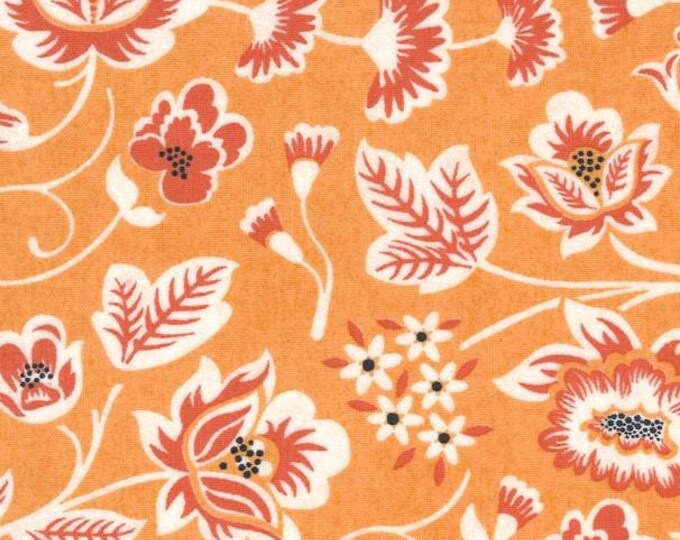 Cider by Basic Grey for Moda Fabrics Peach Orange Fabric With Red ...