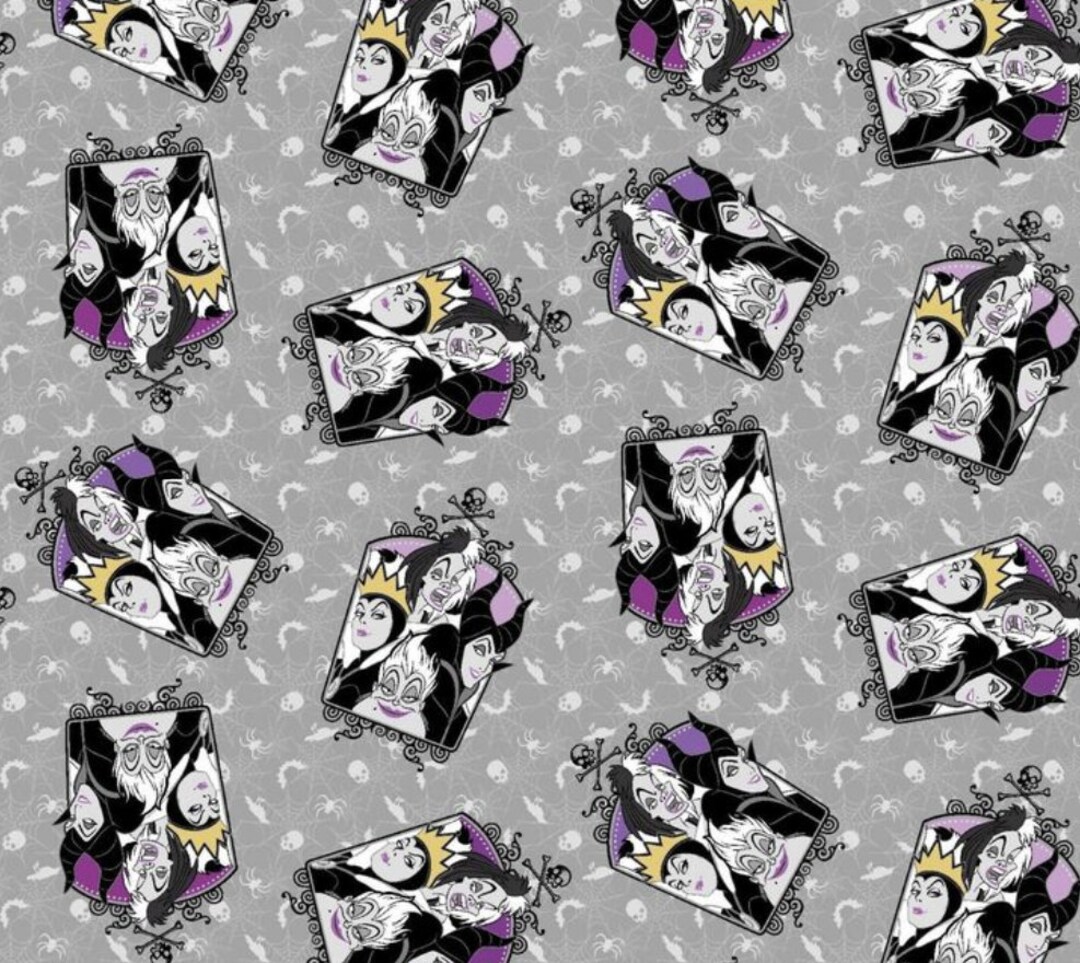 Disney Villain Fabric Framed Villains by Disney for Springs Creative ...