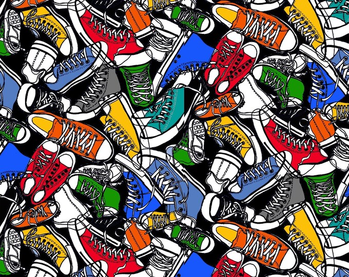 Brite High Top Sneakers Tennis Shoes by Gail Cadden for Timeless ...
