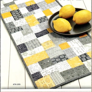 Mini Brick Road by Atkinson Designs Quilted Table Runner, Place Mat ...