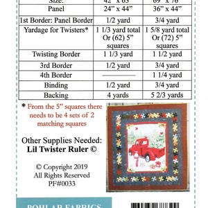 Twisted Panel by Rose Pohlar for Pohlar Fabrics Twist Border Panel ...