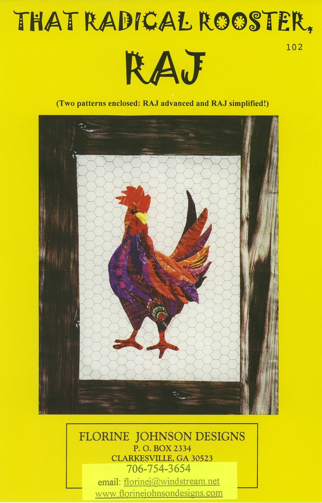 That Radical Rooster Raj by Florine Johnson Designs - Etsy