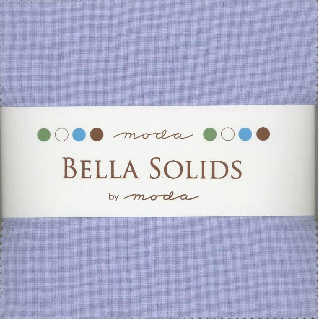 Bella Solids Charm Pack by Moda - Etsy