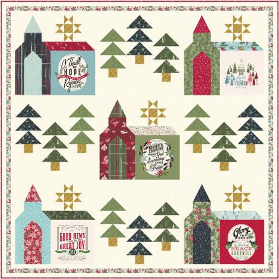 Good News Great Joy Quilt Kit by Stephanie Sliwinski With Fancy That ...