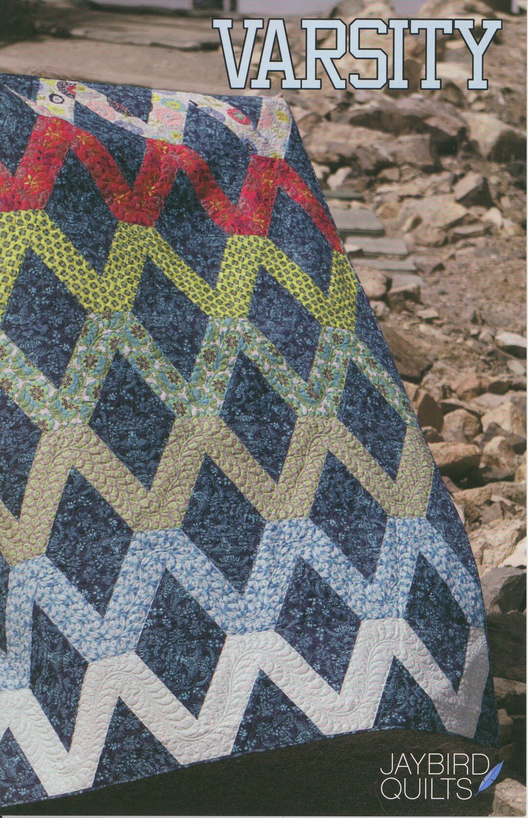 Varsity Pattern by Jay Bird Quilts - Etsy