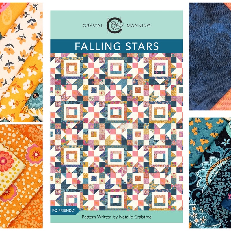 Falling Stars Quilt Pattern - Etsy