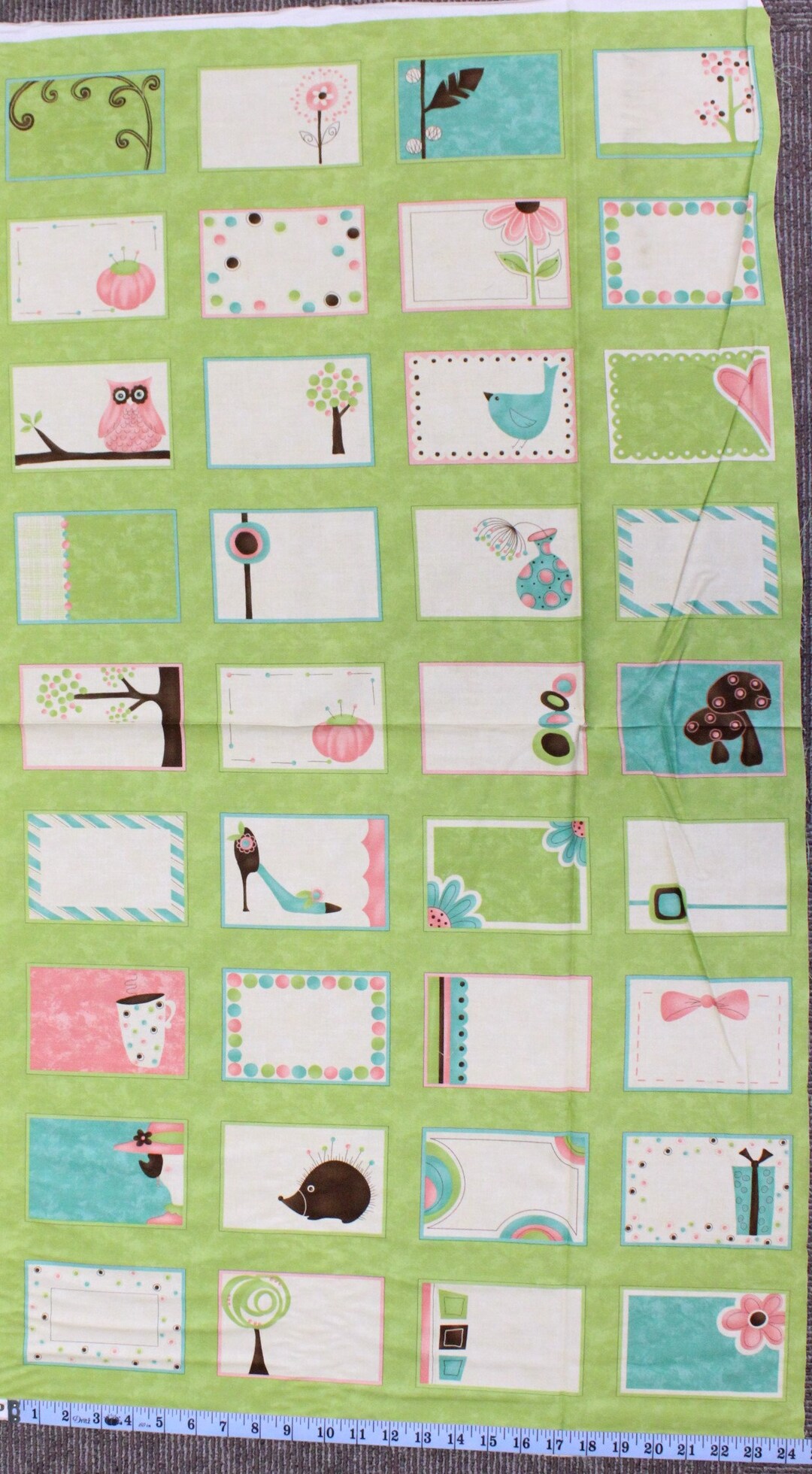 Name That Quilt by Sandy Gervais for Moda Fabric Panel 24.5" X WOF 40 ...