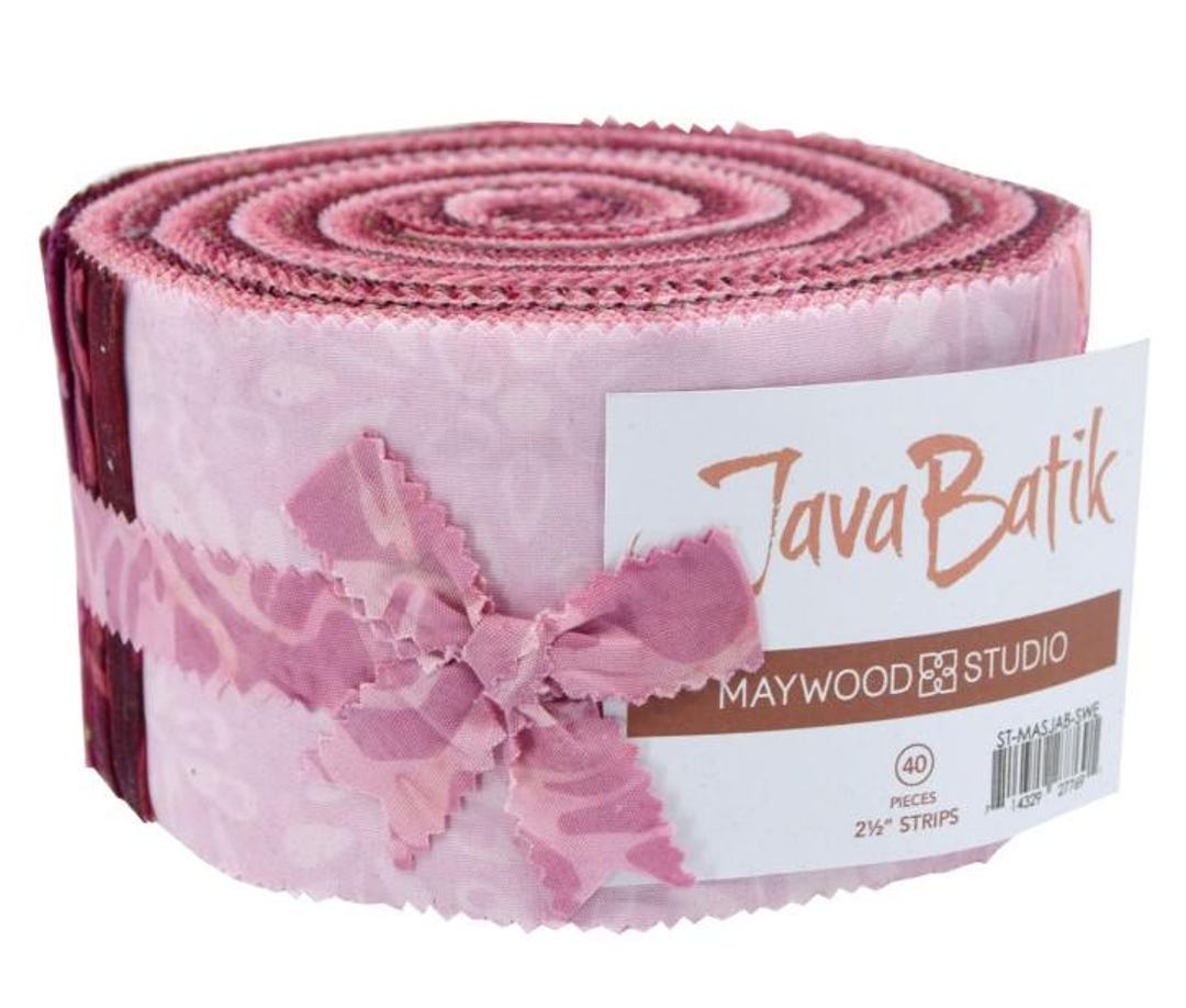 Java Batiks Jelly Roll for Maywood Studios - Etsy
