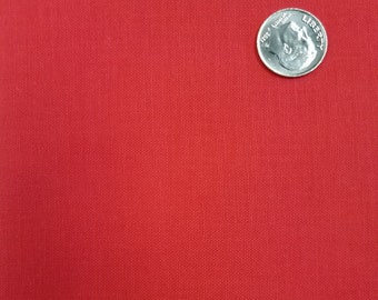 Solid Red Flannel Fabric by the Yard - Etsy