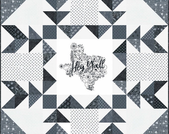 Hey Y'all Quilt Kit Designed by Alli K Design 63 X 77 - Etsy
