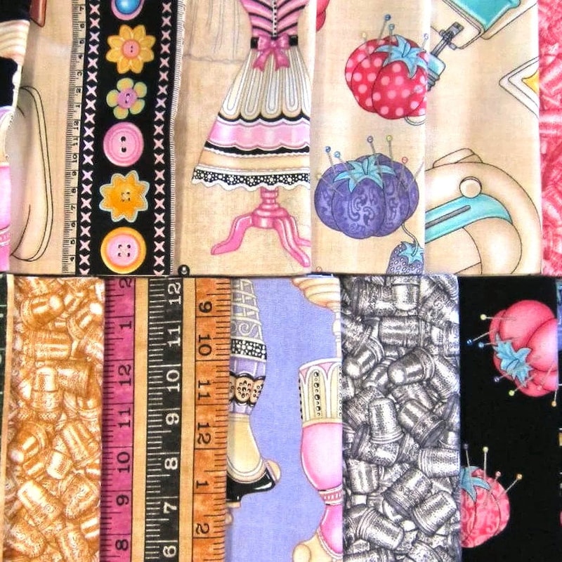 Sewing Theme Fabric - Etsy