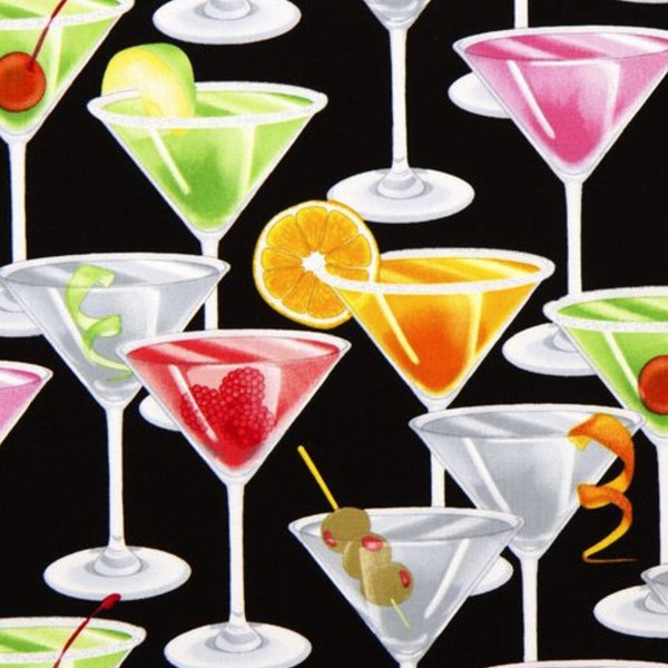 Cocktail Fabric - Etsy